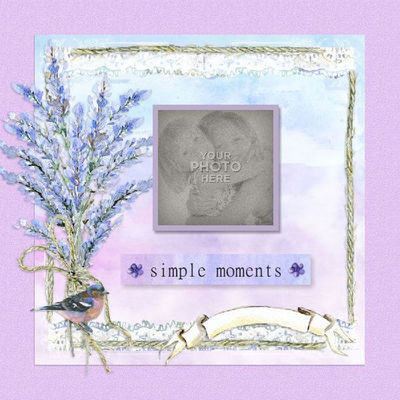 Digital Scrapbooking Kits | Lavender Photobook 12x12-(aniaw) | Everyday ...