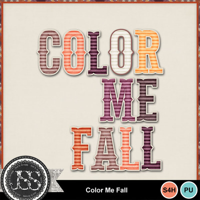 Digital Scrapbooking Kits | Color Me Fall Bundle-(jsscrap) | Everyday ...