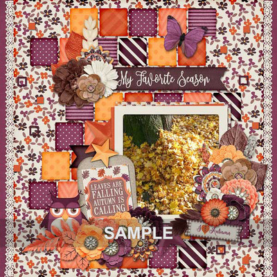 Digital Scrapbooking Kits | Color Me Fall Bundle-(jsscrap) | Everyday ...