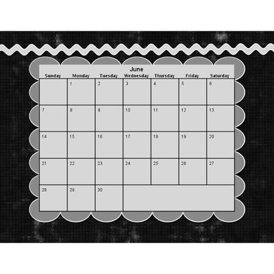 Digital Scrapbooking Kits | 2020 Shades of Black Calendar-(LLLCrtn ...