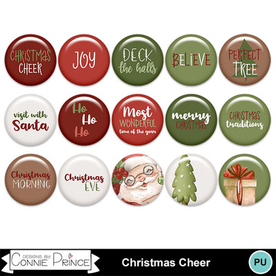 Digital Scrapbooking Kits | Christmas Cheer-Bundle-(cprince) | Holidays ...