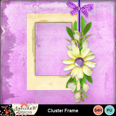 Digital Scrapbooking Kits | Cluster Frame-(aniaw) | Everyday, Family ...
