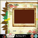 Digital Scrapbooking Kits | My Diary Template 1-(aniaw) | Birthdays ...