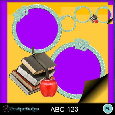 Digital Scrapbooking Kits | ABC-123-(lahd) | Boys, Decorative, Girls ...