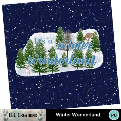 Digital Scrapbooking Kits | Winter Wonderland-(LLLCrtn) | Family ...