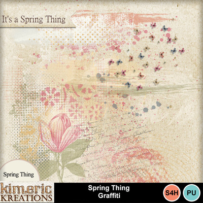 Digital Scrapbooking Kits | Spring Thing Bundle-(kimeric) | Holidays ...