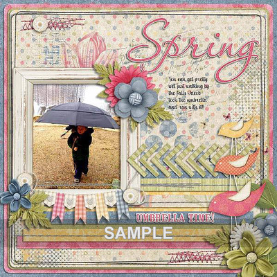 Digital Scrapbooking Kits | Spring Thing Bundle-(kimeric) | Holidays ...
