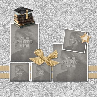 Digital Scrapbooking Kits | Graduation Day 12x12 PB-(Kathryn) | School ...
