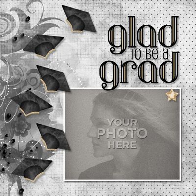 Digital Scrapbooking Kits | Graduation Day 12x12 PB-(Kathryn) | School ...