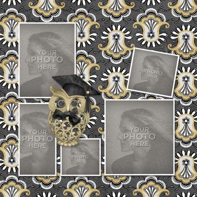 Digital Scrapbooking Kits | Graduation Day 12x12 PB-(Kathryn) | School ...