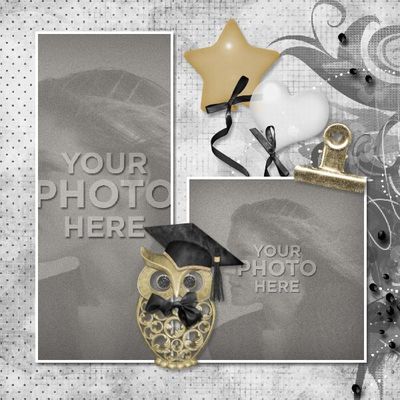 Digital Scrapbooking Kits | Graduation Day 12x12 PB-(Kathryn) | School ...