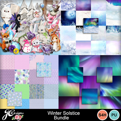 Digital Scrapbooking Kits | Winter Solstice-Bundle-(JULIECD ...