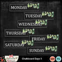 Digital Scrapbooking Kits | Chalkboard Days 2-(aniaw) | Calendars ...