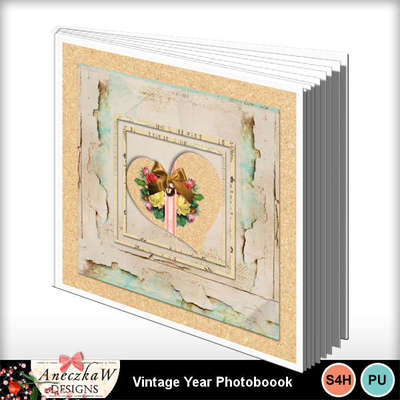 Digital Scrapbooking Kits | Vintage Year Photobook-(aniaw) | Calendars ...