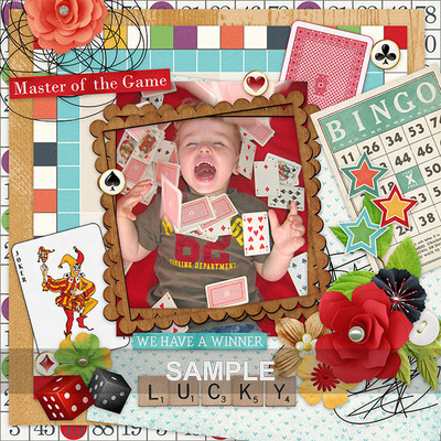 Digital Scrapbooking Kits | Game Night Page Kit-(Arshia0) | Family ...