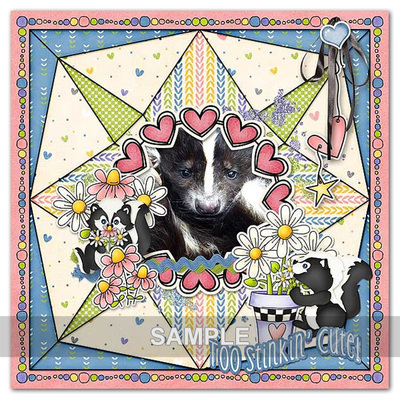 Digital Scrapbooking Kits | Little Stinker Page Kit-(Kathryn) | Animals ...