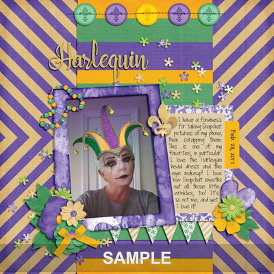 Digital Scrapbooking Kits | Mardi Gras-(FranB) | Holidays, Vacations ...