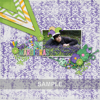 Digital Scrapbooking Kits | Mardi Gras-(FranB) | Holidays, Vacations ...