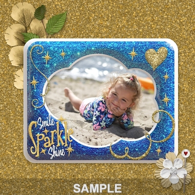 Digital Scrapbooking Kits | Sparkle Frames-(LLLCrtn) | Birthdays ...