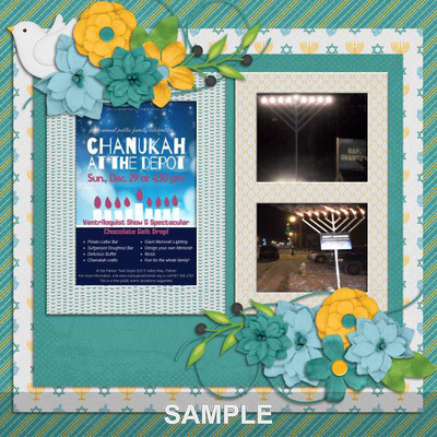 Digital Scrapbooking Kits | Hanukkah-(FranB) | Holidays - Hanukkah ...