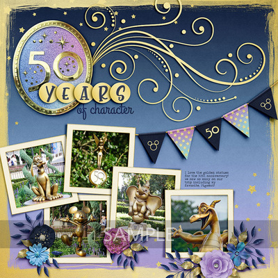 Digital Scrapbooking Kits | 50 Magical Years-kit-(MSG) | Birthdays ...