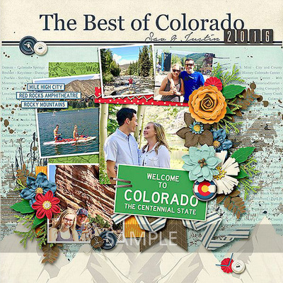 Digital Scrapbooking Kits | Best of Colorado-kit-(MSG) | Animals - Pets ...