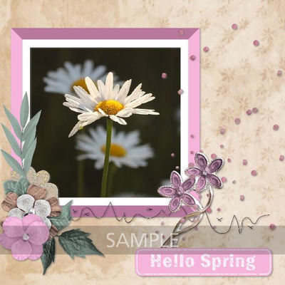 Digital Scrapbooking Kits | Spring Time kit-(HSA) | Nature, Seasons ...