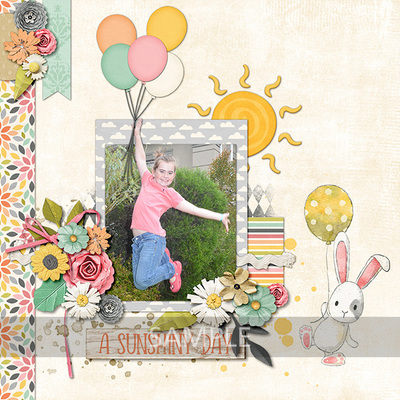 Digital Scrapbooking Kits | Hello Sunshine-kit-(MSG) | Animals - Pets ...