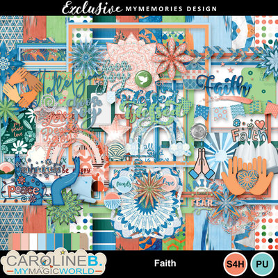 Digital Scrapbooking Kits | Faith Kit-(carolnb) | Celebrations ...