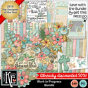 Digital Scrapbooking Kits | Work in Progress Word Art-(Kathryn ...