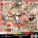 Digital Scrapbooking Kits | Cookies and Cocoa Party Gift 01-(Snicker ...