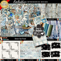 Digital Scrapbooking Kits | Snow Ice Frost Stacked Paper-(Arshia0 ...