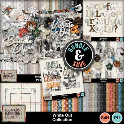 Digital Scrapbooking Kits | White Out Collection-(aimeeh) | Seasons ...