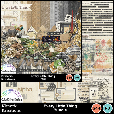 Digital Scrapbooking Kits | Every Little Thing Bundle-(kimeric ...