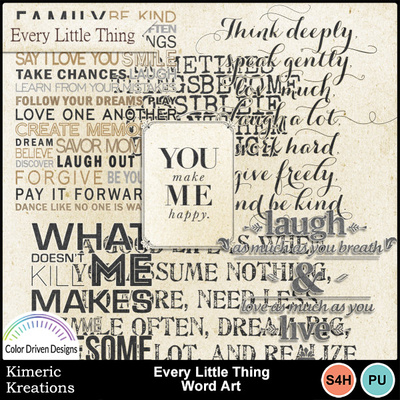 Digital Scrapbooking Kits | Every Little Thing Bundle-(kimeric ...