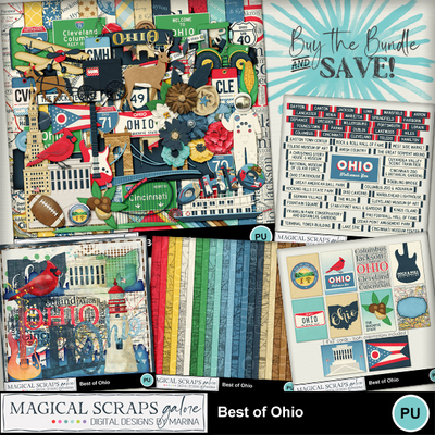 Digital Scrapbooking Kits | Best of Ohio-bundle-(MSG) | Entertainment ...