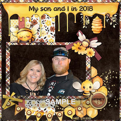 Digital Scrapbooking Kits | The Bee's Knees KIT-(TwinMom) | Decorative ...