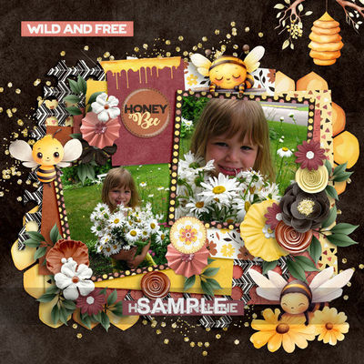 Digital Scrapbooking Kits | The Bee's Knees KIT-(TwinMom) | Decorative ...