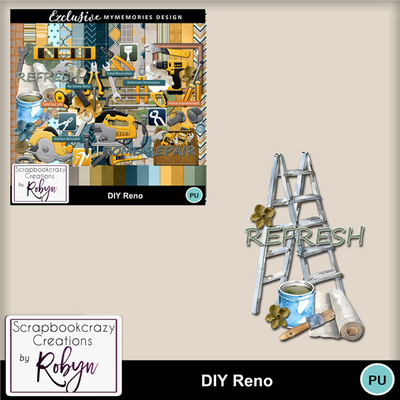 Digital Scrapbooking Kits | DIY Reno STM-(SCRobyn) | Everyday, Family ...
