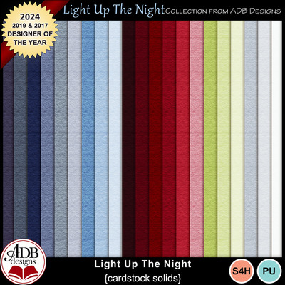Digital Scrapbooking Kits | Light Up The Night Solid Cardstock-(ADBD ...