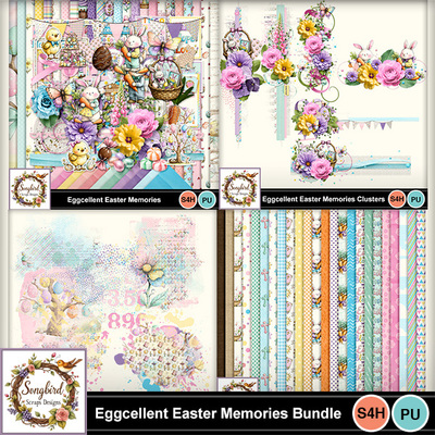 Digital Scrapbooking Kits - Holidays - Easter | MyMemories