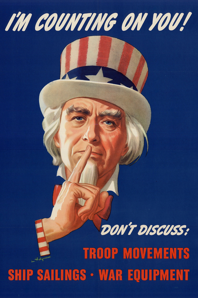 WPA War Propaganda Uncle Sam Im Counting On You Patriotic WWII Poster ...