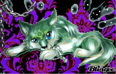 Green Wolf Picture #69495585 | Blingee.com