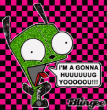 Invader Zim Vector Waffles