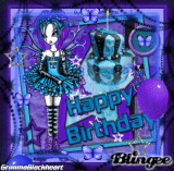 happy birthday emo Pictures [p. 1 of 13] | Blingee.com