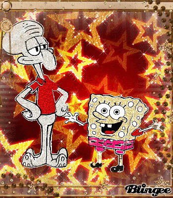 tadeus and spongebob Picture #120425770 | Blingee.com