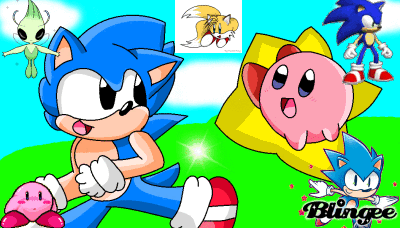 Kirby And Sonic