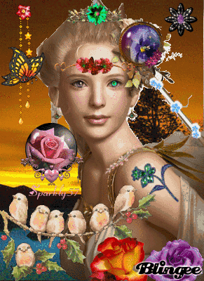 the wonderful lady Sparkly princess of blingee universe Picture ...