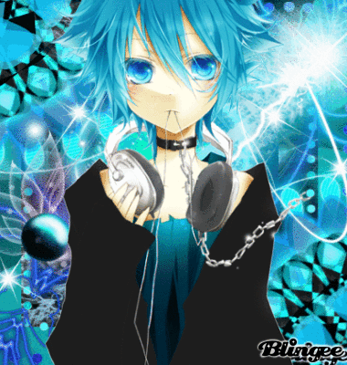 Light Blue - Anime Boy Picture #131588088 | Blingee.com