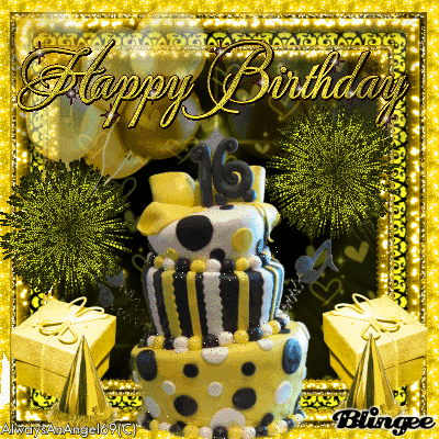 Happy Birthday Blingee Gif, Happy Birthday Blingee Picture 105525547 ...